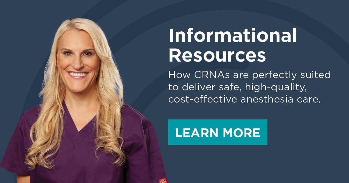 Informational Resources | Anesthesia Facts - About CRNAs