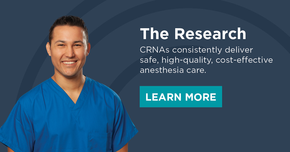 The Research | Anesthesia Facts - Certified Registered Nurse Anesthetists